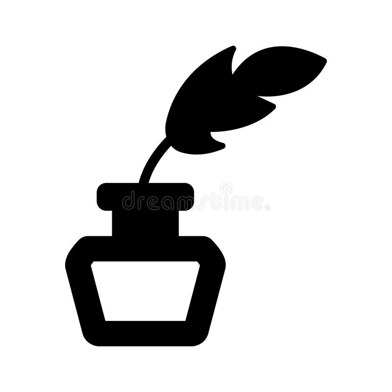 Traditional Ink and Quill Symbolizing Writing and Creativity. Stock ...