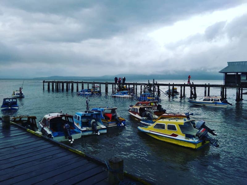 Ambon- Moluccas: Traditional Inter-island Sea Port in Moluccas ...