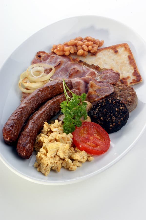 Traditional Irish Breakfast Stock Photo - Image of bacon, breakfast ...
