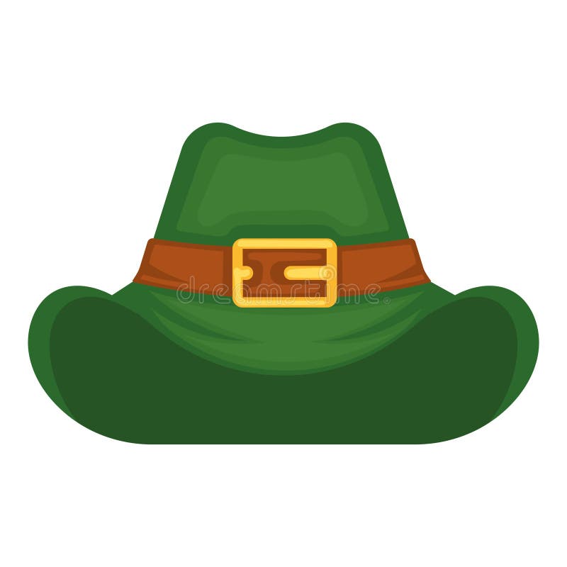 Traditional Irish Elf Hat Icon Vector Stock Vector - Illustration of ...