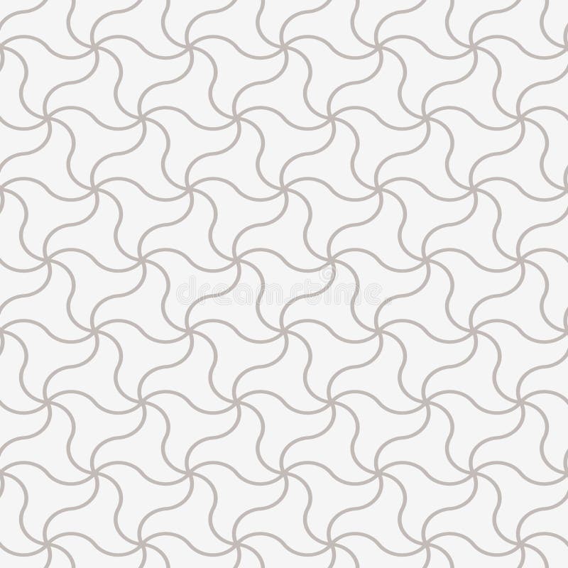 Traditional Islam Arabesque Pattern, Abstract Geometric Wavy Waves ...