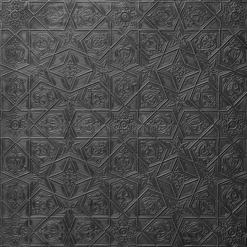 Islamic Metal Pattern Background Stock Vector - Illustration of dark ...