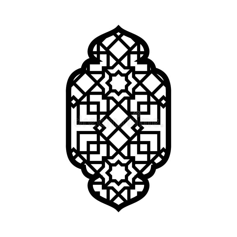 Moroccan Window in Arabic Style Stock Photo - Image of arabic, white ...