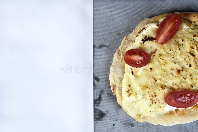 Traditional Italian Delicacy or Rustic Pizza Stock Image - Image of ...