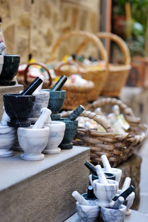 Traditional Italian Ceramics Stock Image - Image of italy, capri: 20632055