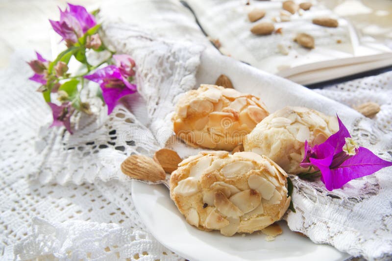 Traditional Italian Pastries Stock Image - Image of walnuts, pistachios ...