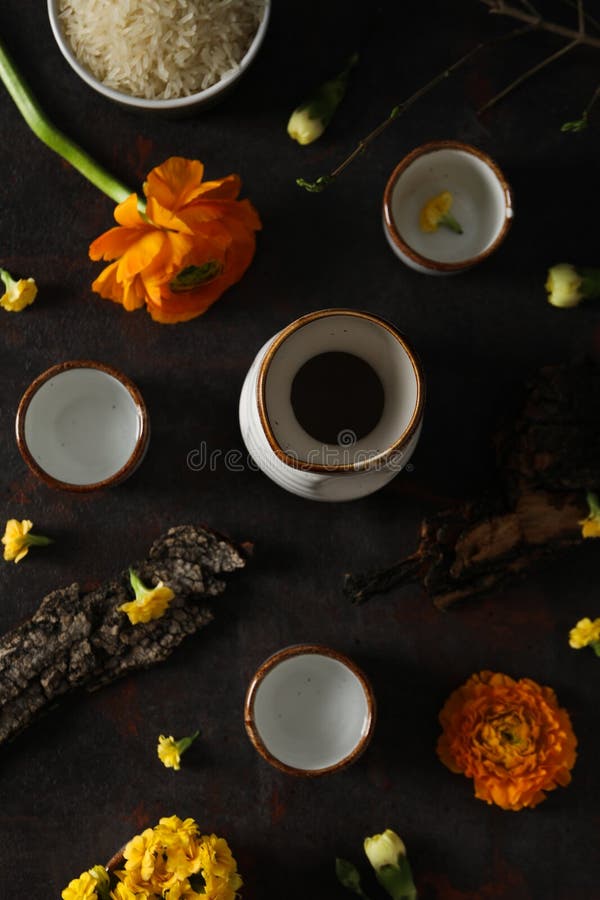 Traditional Japanese Alcoholic Drink - Sake, Traditional Asian Drinks ...