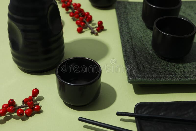 Traditional Japanese Alcoholic Drink - Sake, Traditional Asian Drinks ...