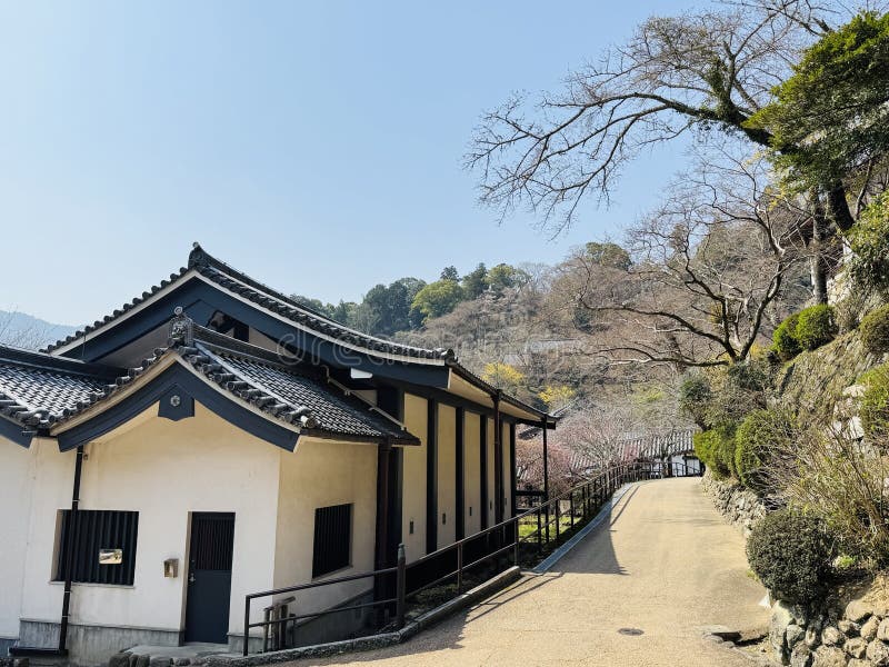 View of Hasedera Temple on the Outskirts of Nara, Japan Stock Photo ...