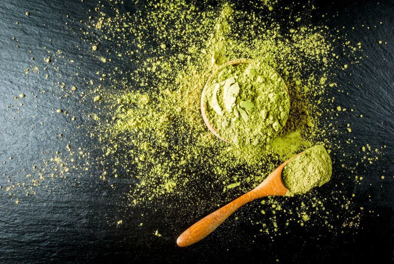 Traditional Japanese and Chinese Tea Matcha Stock Photo - Image of ...