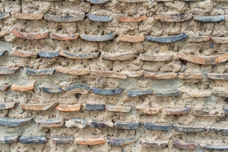 Traditional Japanese Clay Wall Building Structure in Nara, Japan Stock ...