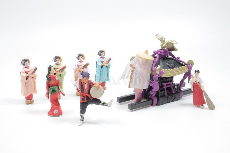 Traditional Japanese Dance, Float Parade of Traditional Japanese ...