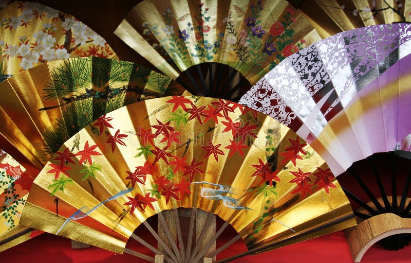 Traditional japanese fan stock image. Image of accessory - 2414877