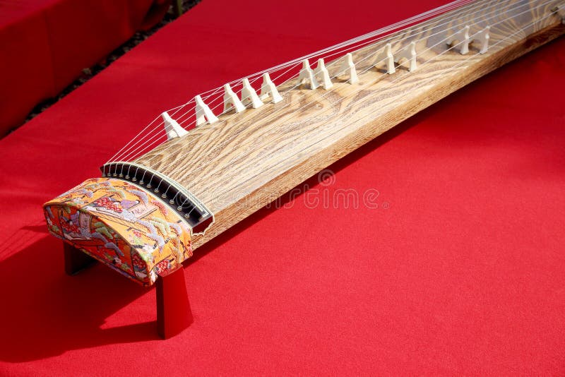 KOTO,Japanese Harp,Japanese Traditional Instrument Stock Image - Image ...