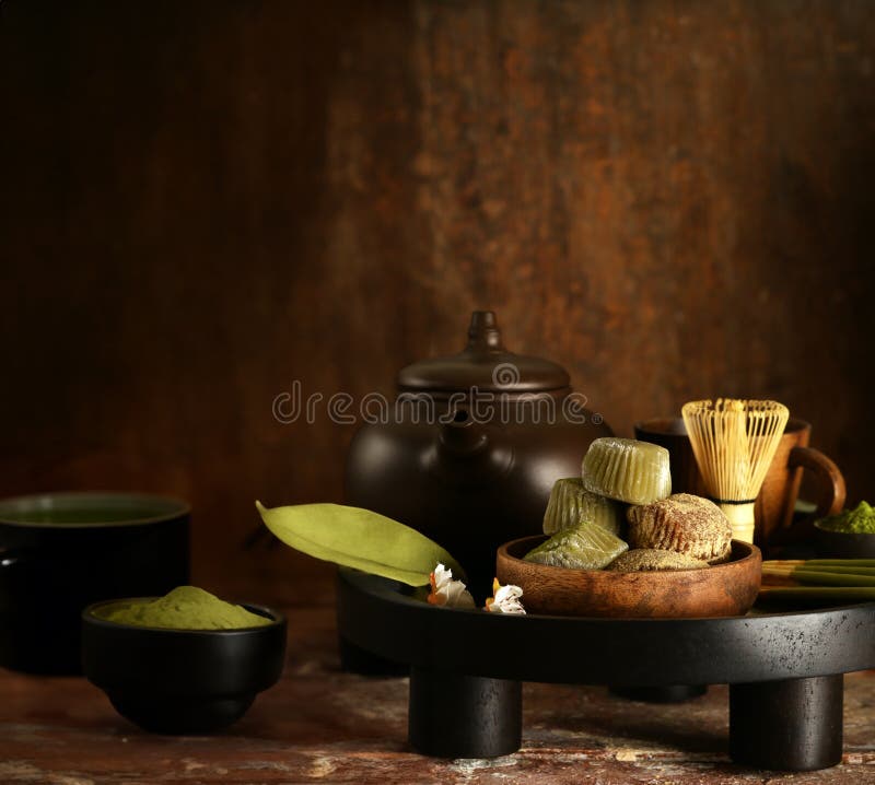 Traditional Japanese Matcha Tea Stock Photo - Image of lifestyle ...