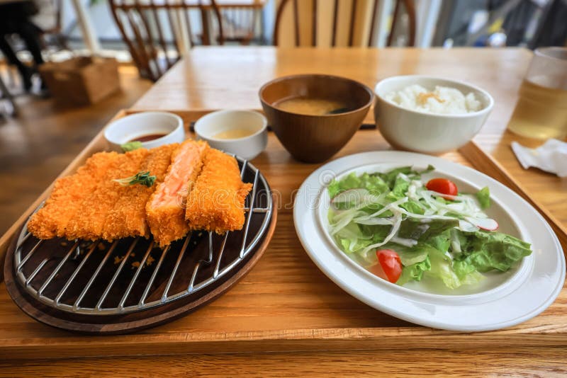 A Traditional Japanese Meal Consisting of Several Dishes Stock Photo ...