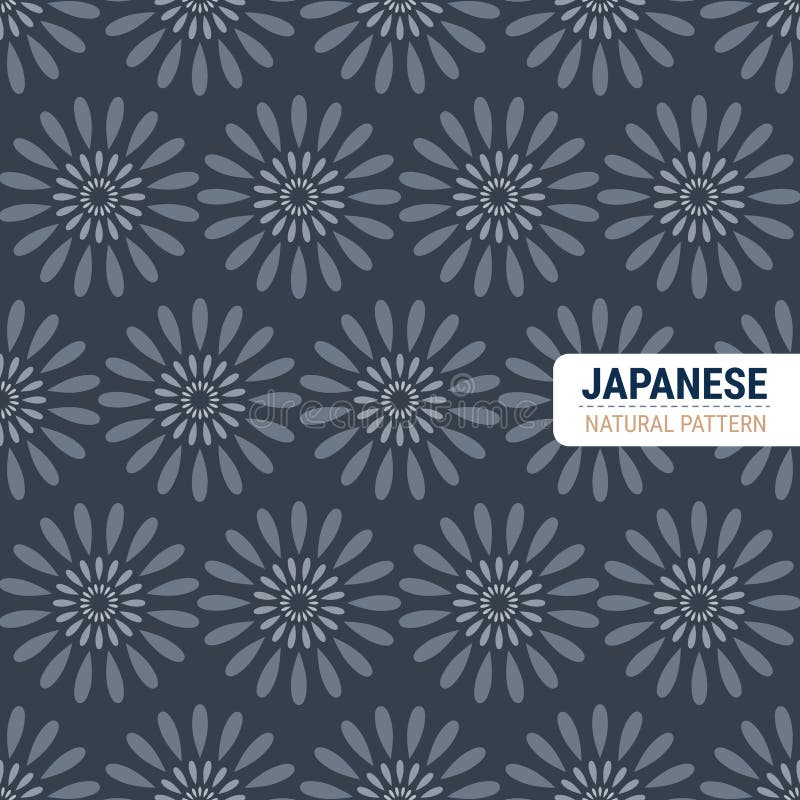 Traditional Japanese Natural Pattern for Designer Stock Vector ...