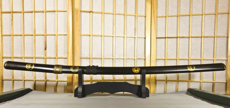 Traditional Japanese Garden Sculpture Stock Image - Image of tree ...