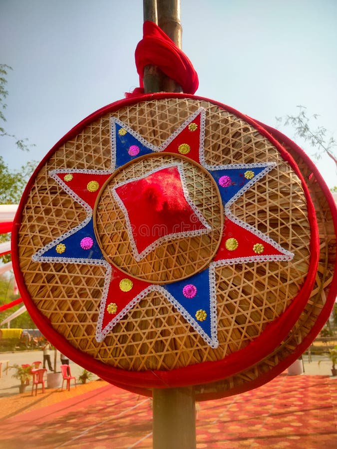 Traditional Japi. stock photo. Image of circle, bihu - 377377680