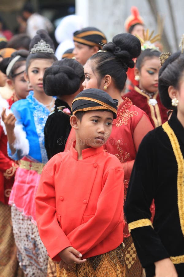 Traditional Javanese Clothes Editorial Photo - Image of central, party ...