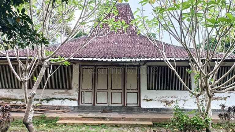 Traditional Javanese House stock image. Image of culture - 261793405