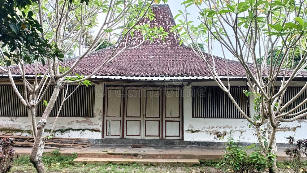 Traditional Javanese House stock image. Image of culture - 261793405