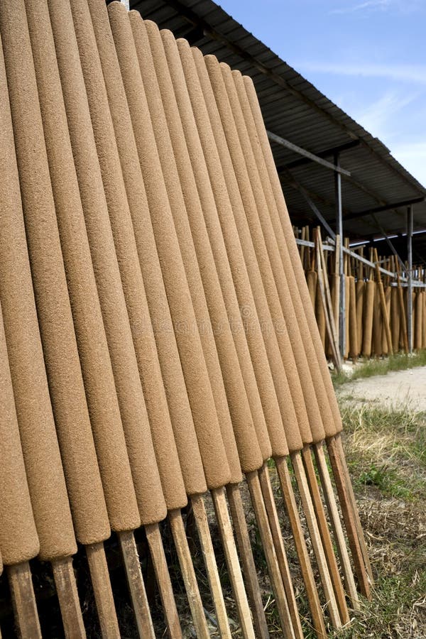 Traditional Joss Stick Factory Stock Photo - Image of buddhist, buddha ...