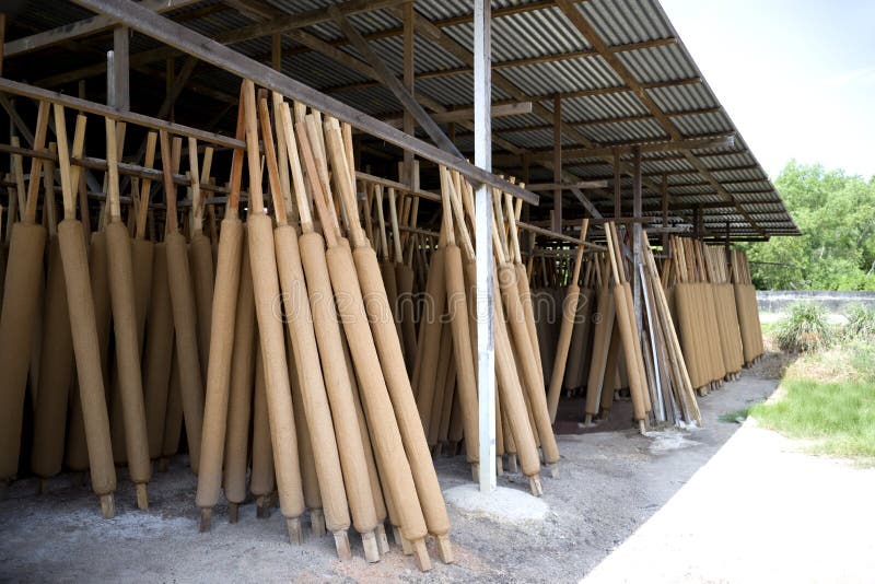 Traditional Joss Stick Factory Stock Photo - Image of joss, fragrance ...