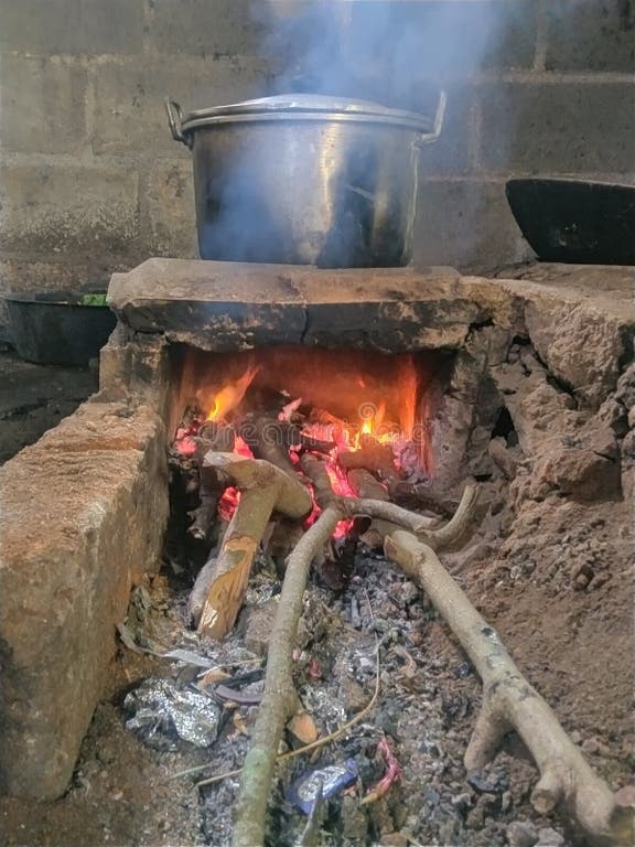 Traditional Kitchen in East Java, Stock Image - Image of east, java ...