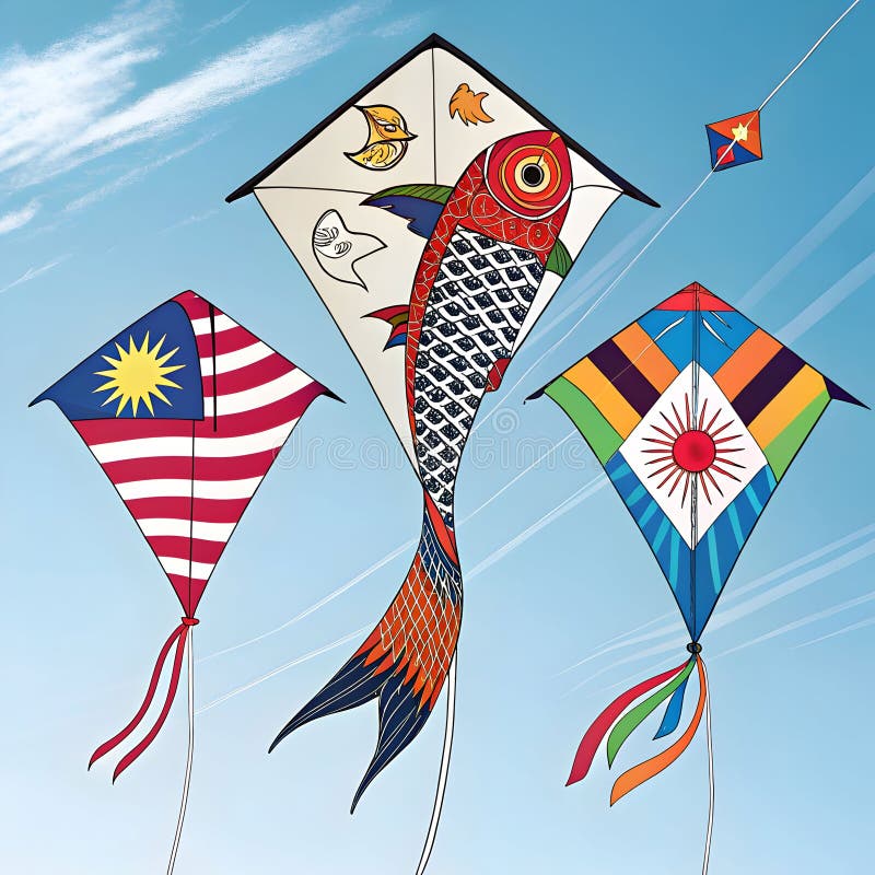 Traditional Kite Making Involves Vibrant Materials and Intricate ...
