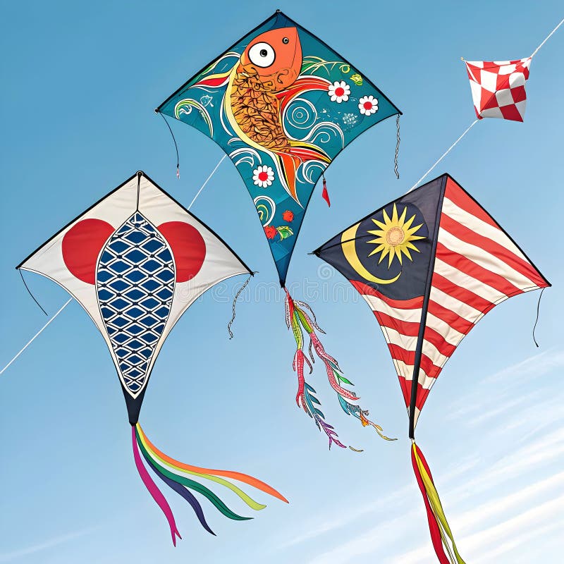 Traditional Kite Making Involves Vibrant Materials and Intricate ...