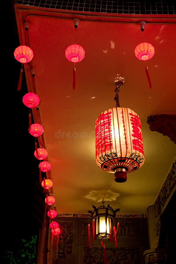 Traditional Lantern At Front Yard Picture. Image: 4112526