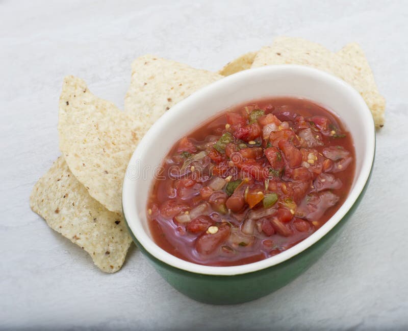 Traditional Latin American Mexican Salsa Sauce Stock Photo - Image of ...
