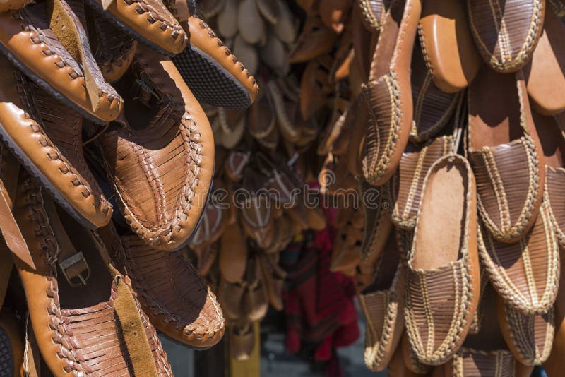 Opanci Traditional Serbian Shoes Stock Photo - Image of brown, ornate ...