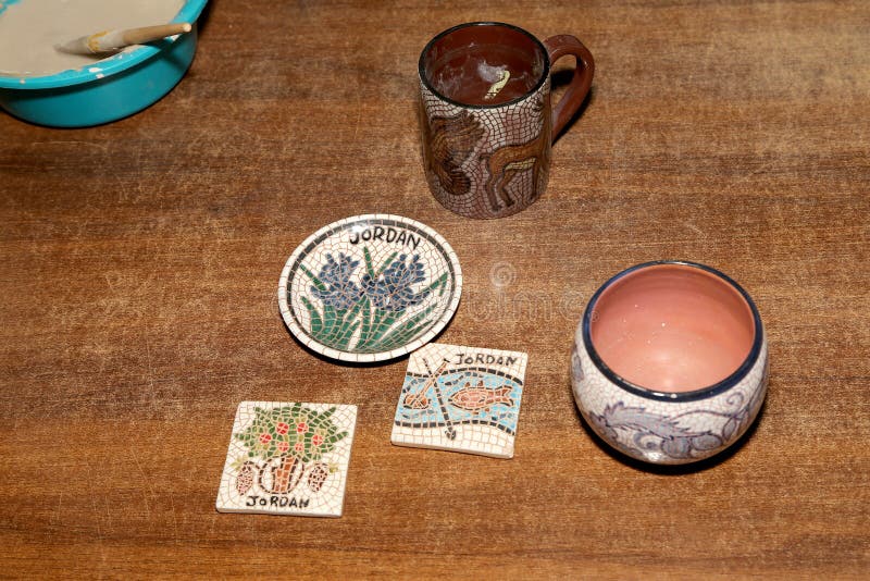 Traditional Local Souvenirs in Jordan Stock Image - Image of colorful ...