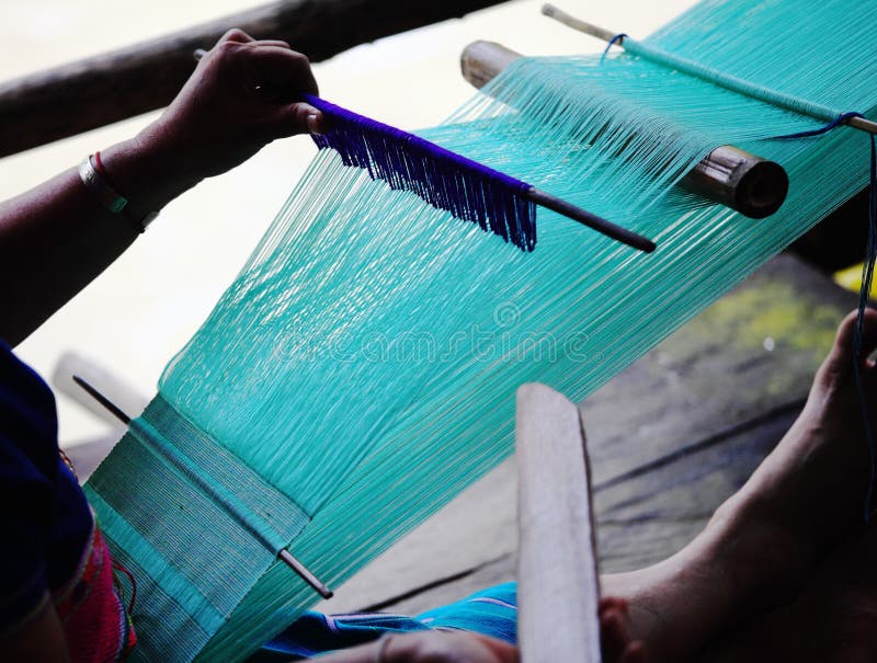 Traditional loom stock photo. Image of thread, string - 16713554