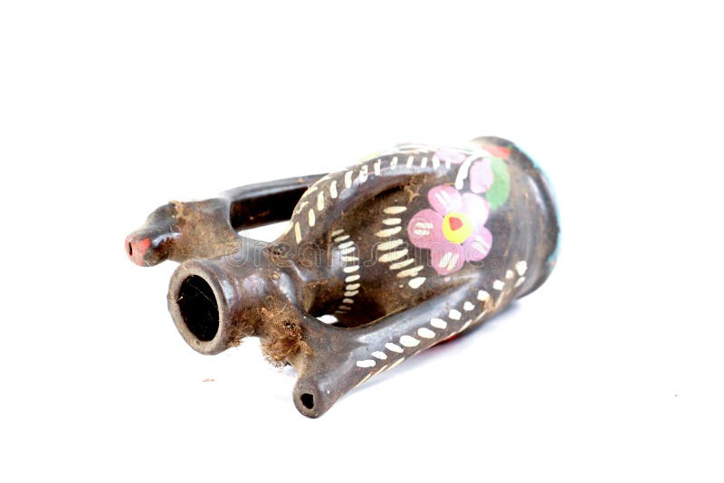 Traditional Macedonian Pottery. Clay Water Jug,souvenir Stock Image ...