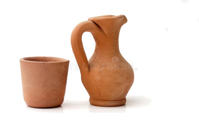 Traditional Macedonian Pottery Stock Photo - Image of exhibit ...
