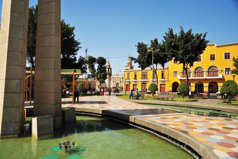 Traditional Main Square with Facade of Historic Building Editorial ...