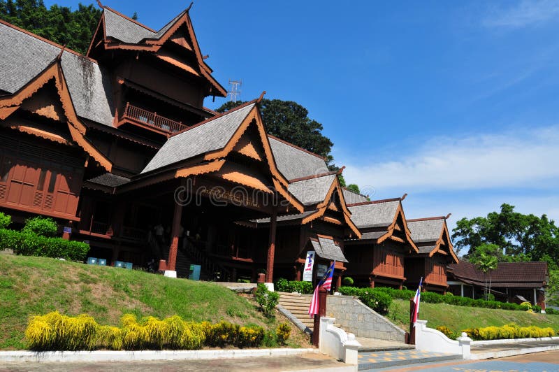 Traditional Malay house stock photo. Image of stilts - 12500604