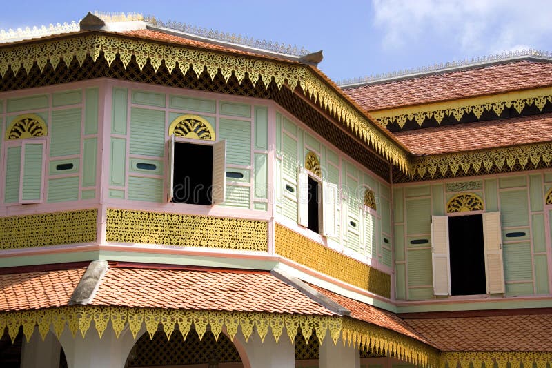Malay village house window stock image. Image of exterior - 5861643