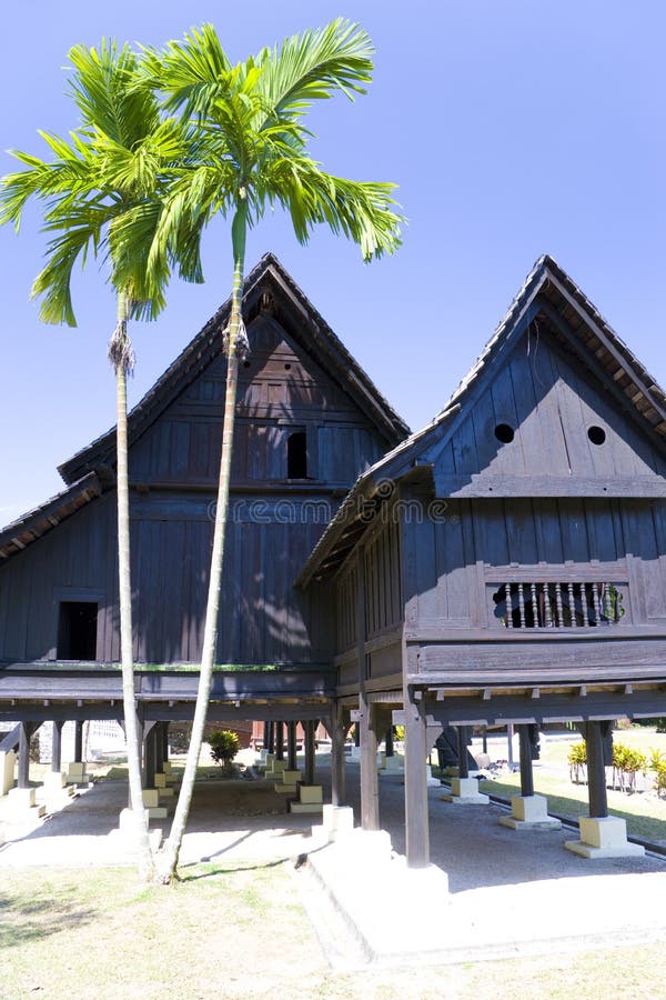 Traditional Malay House stock photo. Image of architecture - 9214720