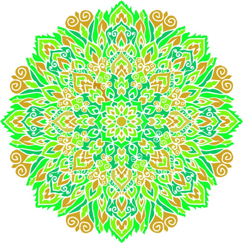 Traditional Mandala Abstract Pattern for Clothing, Fabric, Background ...
