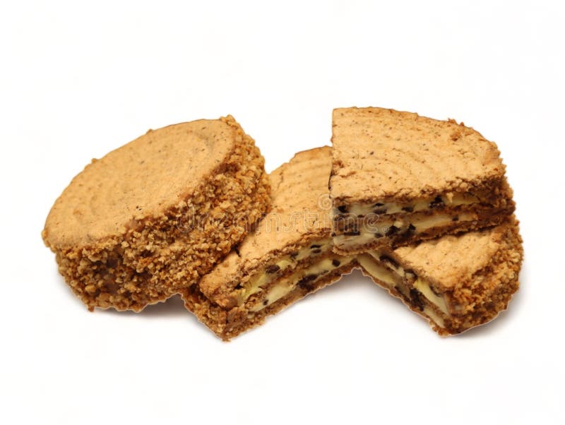 Traditional Mantuan Cake Torta Elvezia- Stock Image - Image of ...