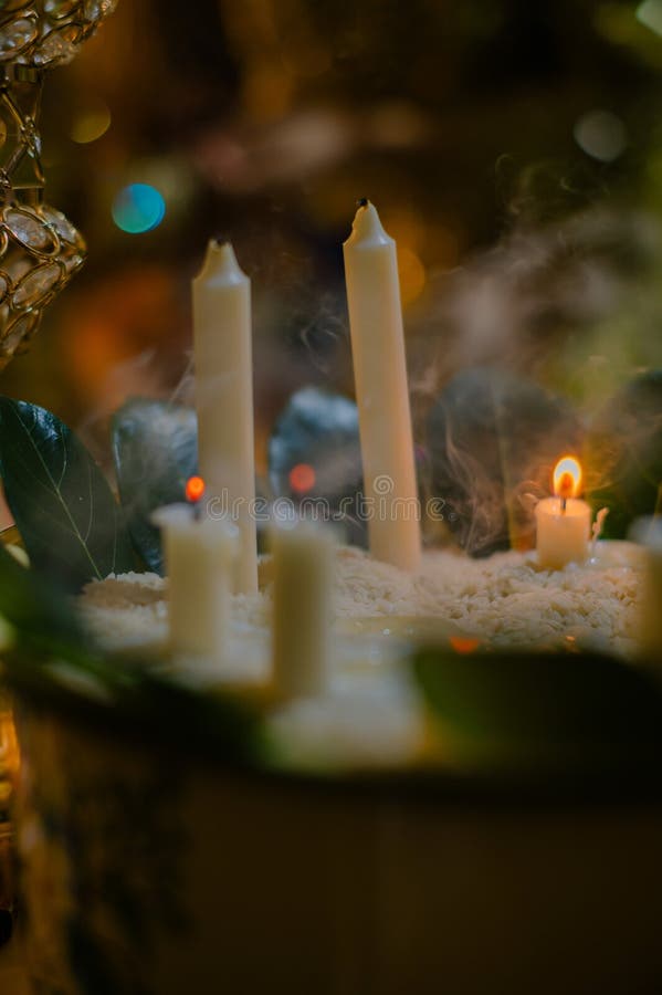 Traditional Mappacci Leaf Ornaments, Bugis Wedding Ceremony. Stock ...