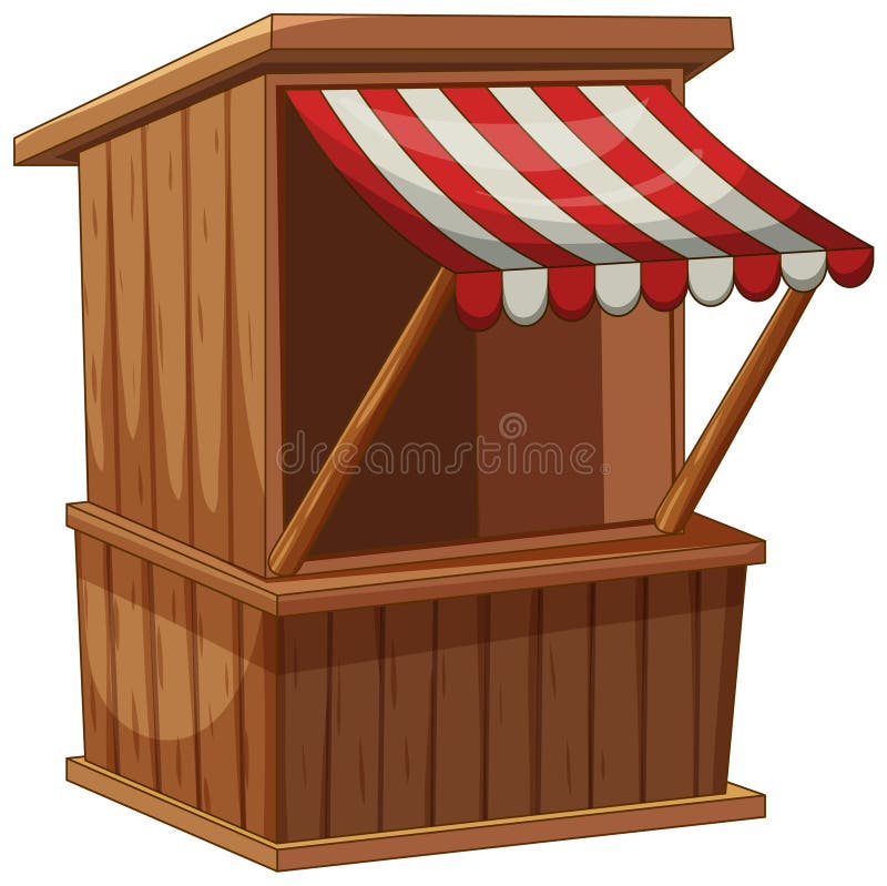 A traditional market stall stock vector. Illustration of selling ... A traditional market stall stock vector. Illustration of selling ...