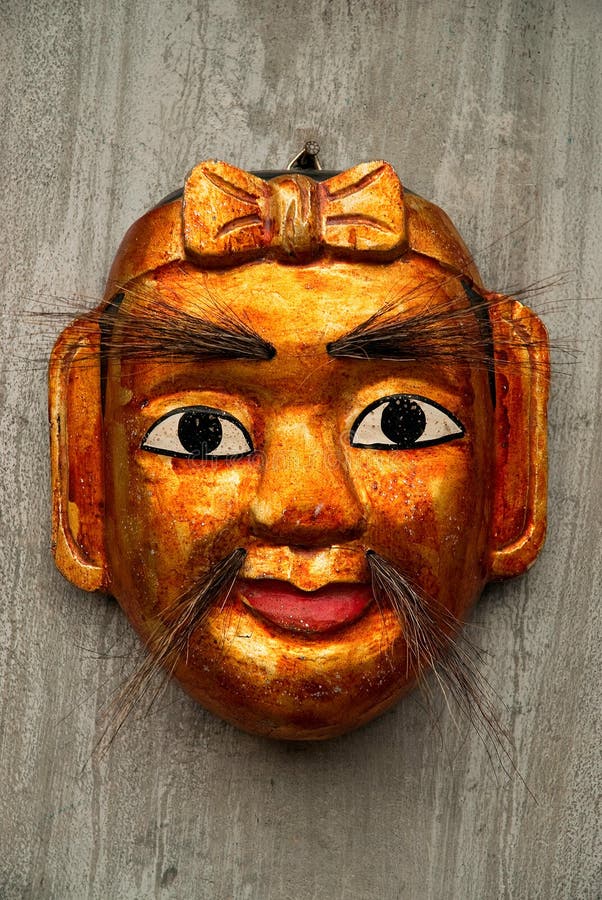 Traditional Mask in Hanoi Vietnam Stock Image - Image of eastern ...