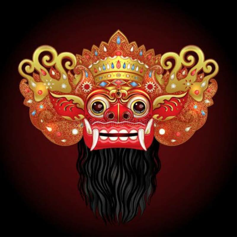 Traditional mask wayang stock illustration. Illustration of pattern ...