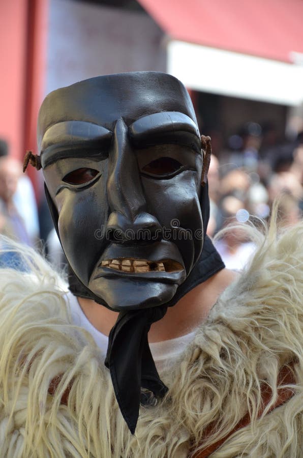 Traditional Masks of Sardinia Editorial Image - Image of buttudos ...