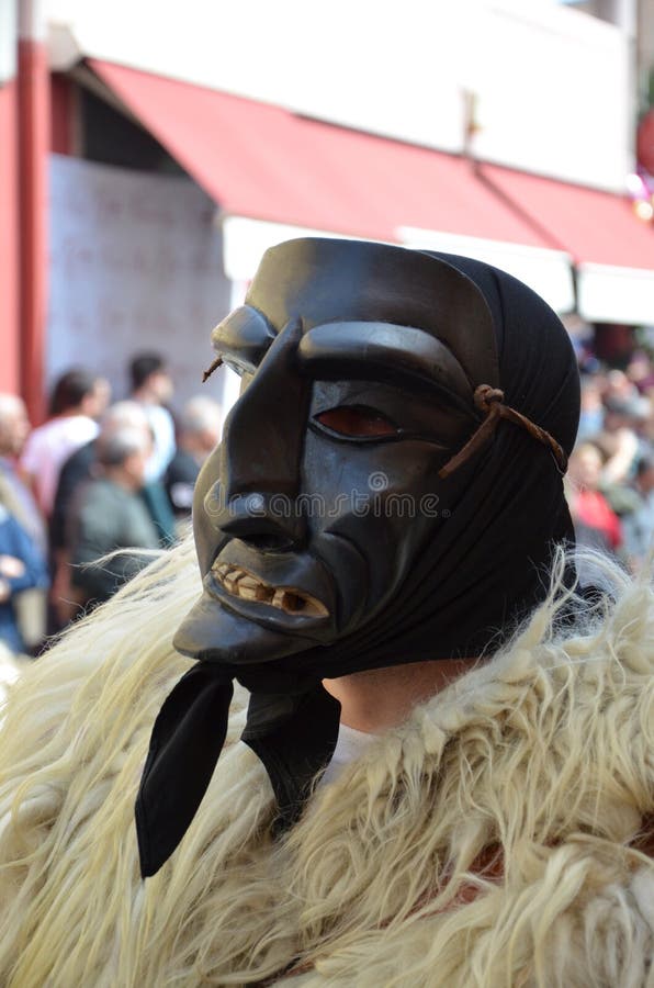 Traditional Masks of Sardinia Editorial Image - Image of maiaja ...